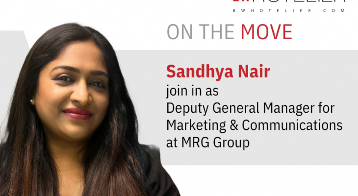 Sandhya Nair joins MRG Group as Deputy General Manager for Marketing & Communications - BW Hotelier